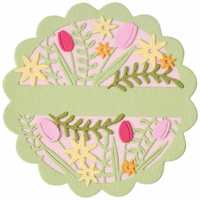Sizzix Tulips & Blooms Circle Thinlits Die Set by Catherine Pooler