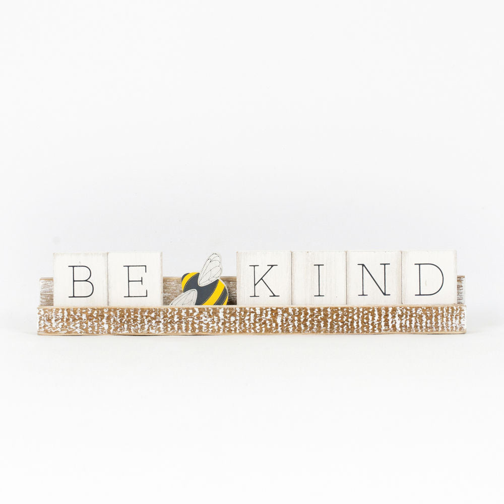 BE KIND Wood Ledgie Kit | Inspirational Home Decor