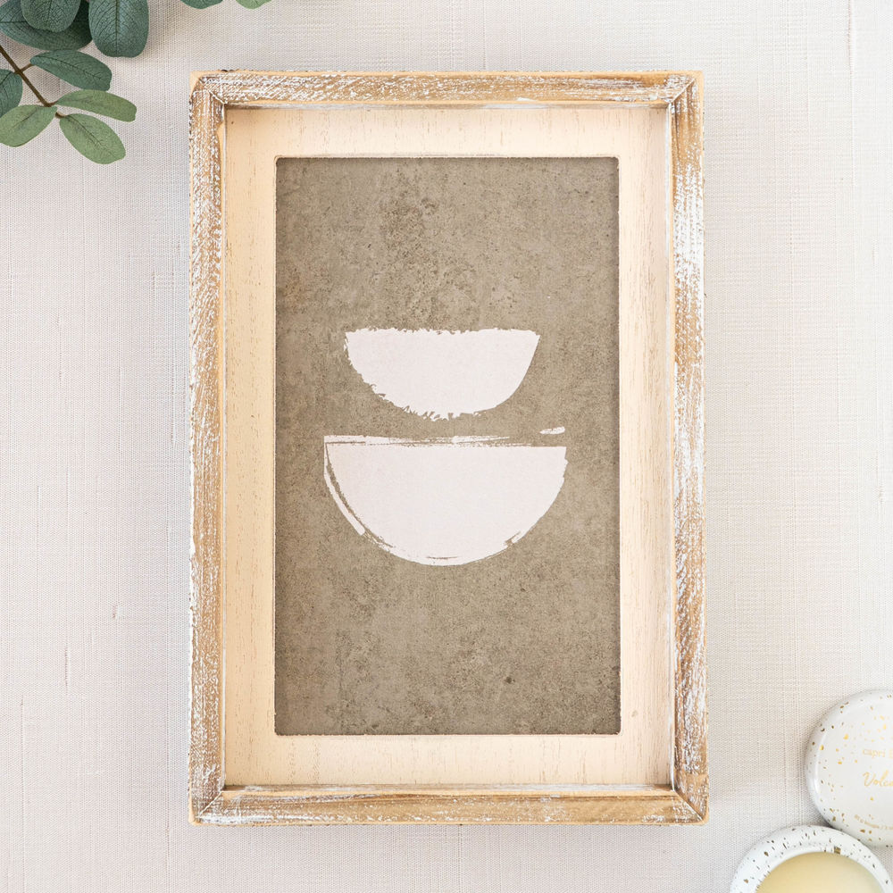 Eunoia Wood Frame Sign - 9x13 Rustic Home Decor
