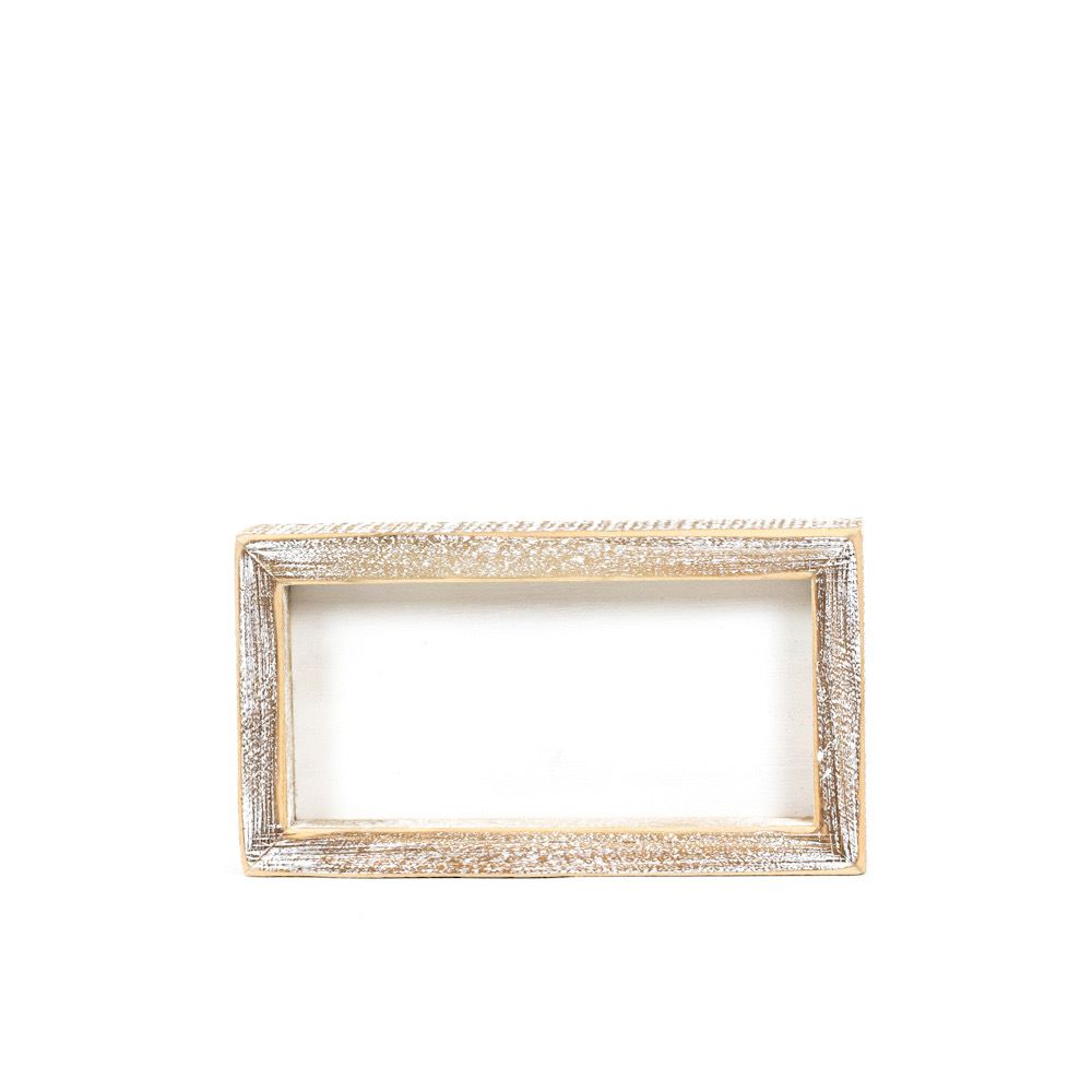 DIY Wood Frame Sign | Customizable White Frame