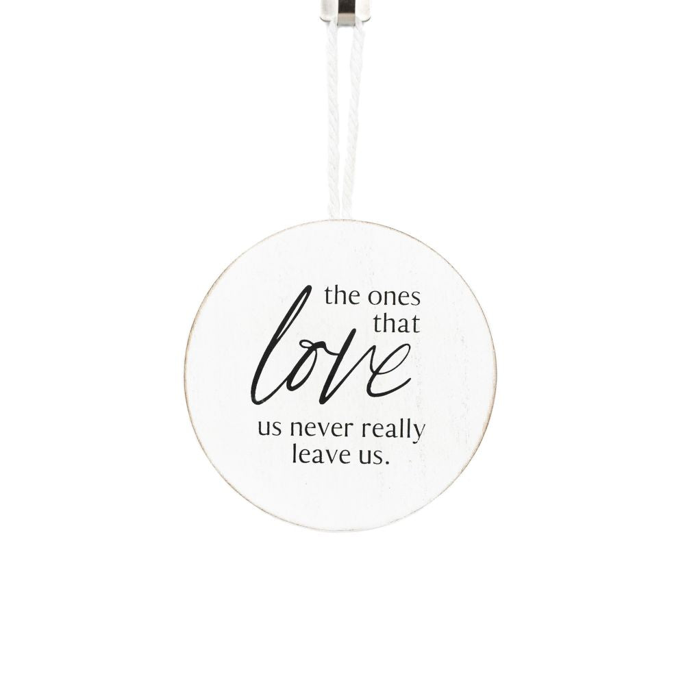 Remembrance Wood Ornament - Lasting Love Keepsake