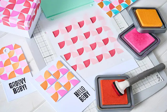 Sizzix Candy Kitsch Rotating Stencil Set 1PK