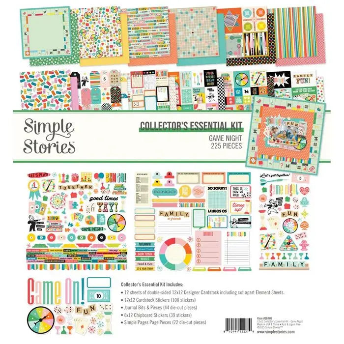 Simple Stories Game Night Collector's Essential Kit