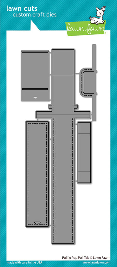 Lawn Fawn Pull 'n Pop Pull Tab Die Set for Die-Cutting
