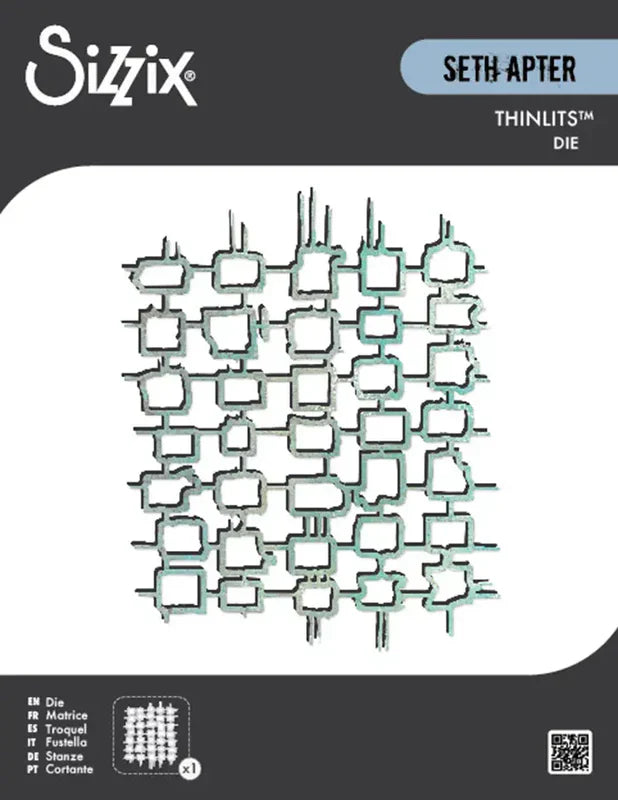 Sizzix Waffles Thinlits Die Set 1PK by Seth Apter
