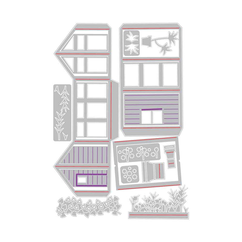 Sizzix Pop-Up Garden Thinlits Dies by Lisa Jones for Die-Cutting Projects | CraftDirect.com