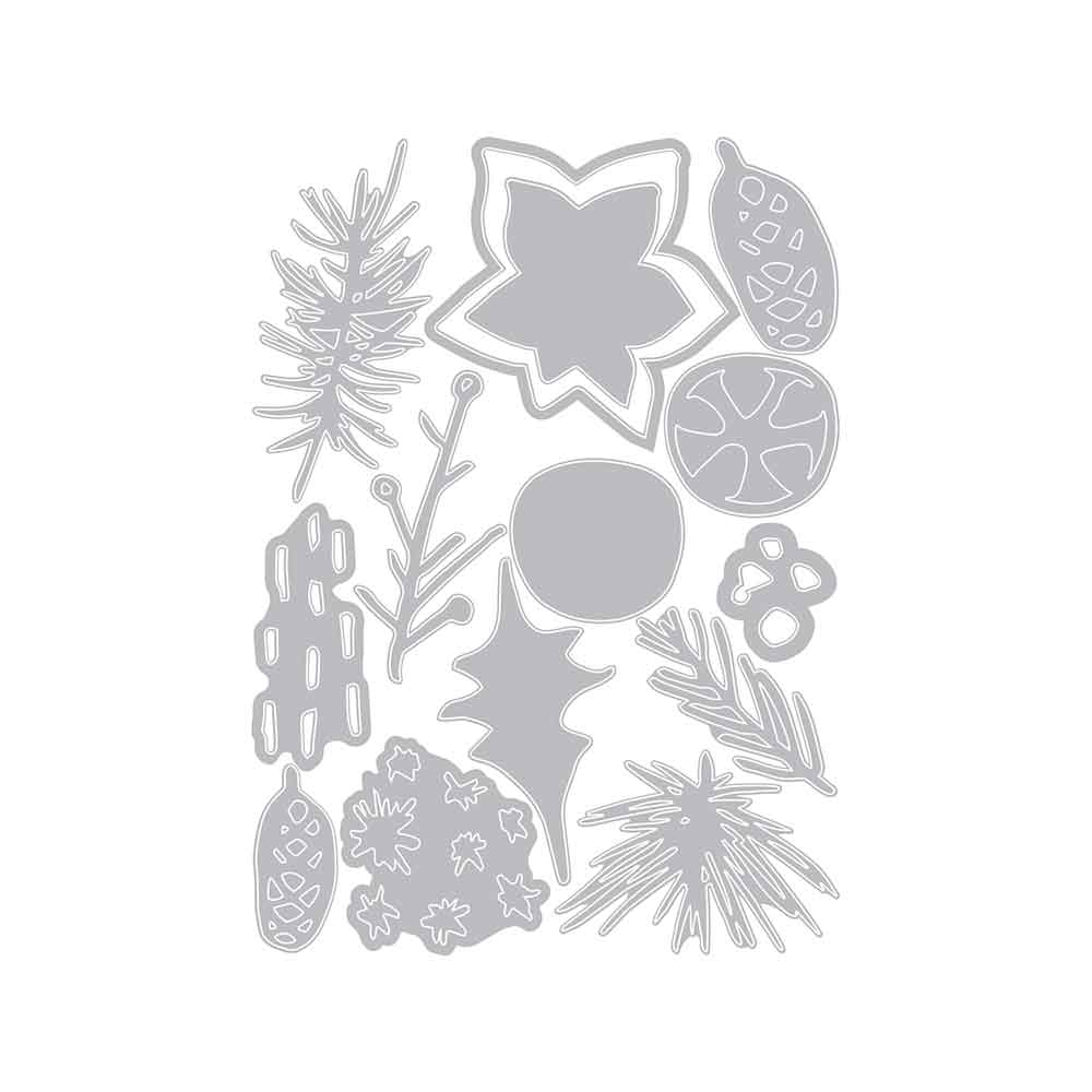 Sizzix Modern Festive Thinlits Die Set by Tim Holtz for Die-Cutting Projects | CraftDirect.com