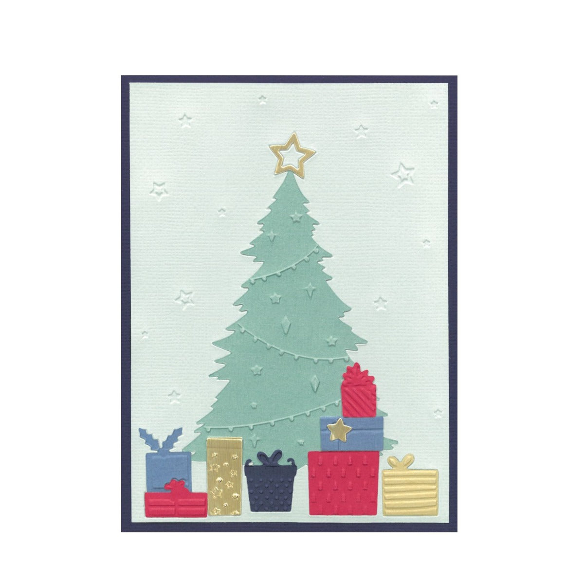 Sizzix Sparkle Tree Folder Thinlits Die w/ Textured Impressions ...