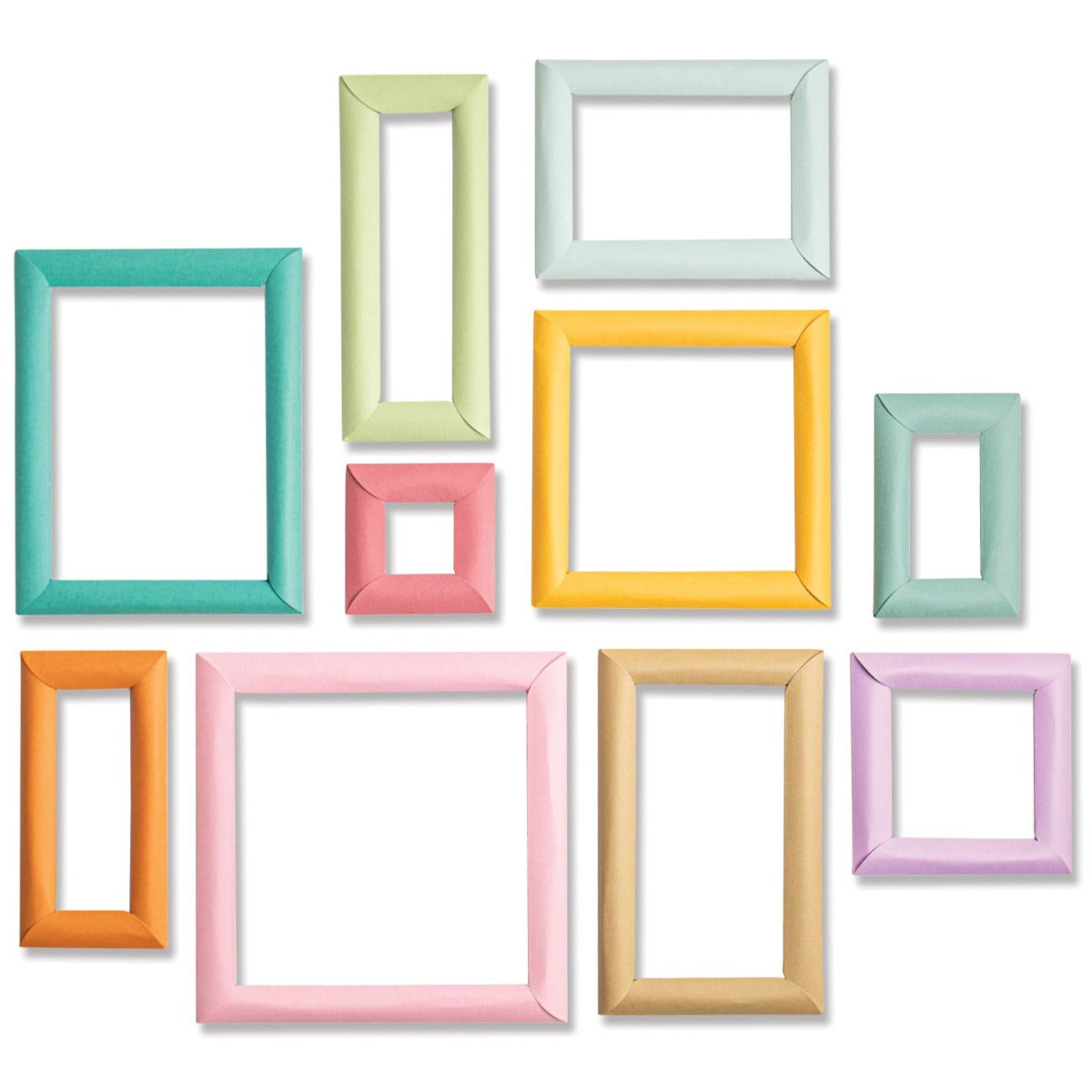 Sizzix Dimensional Multi-Frames Thinlits Die by Pete Hughes